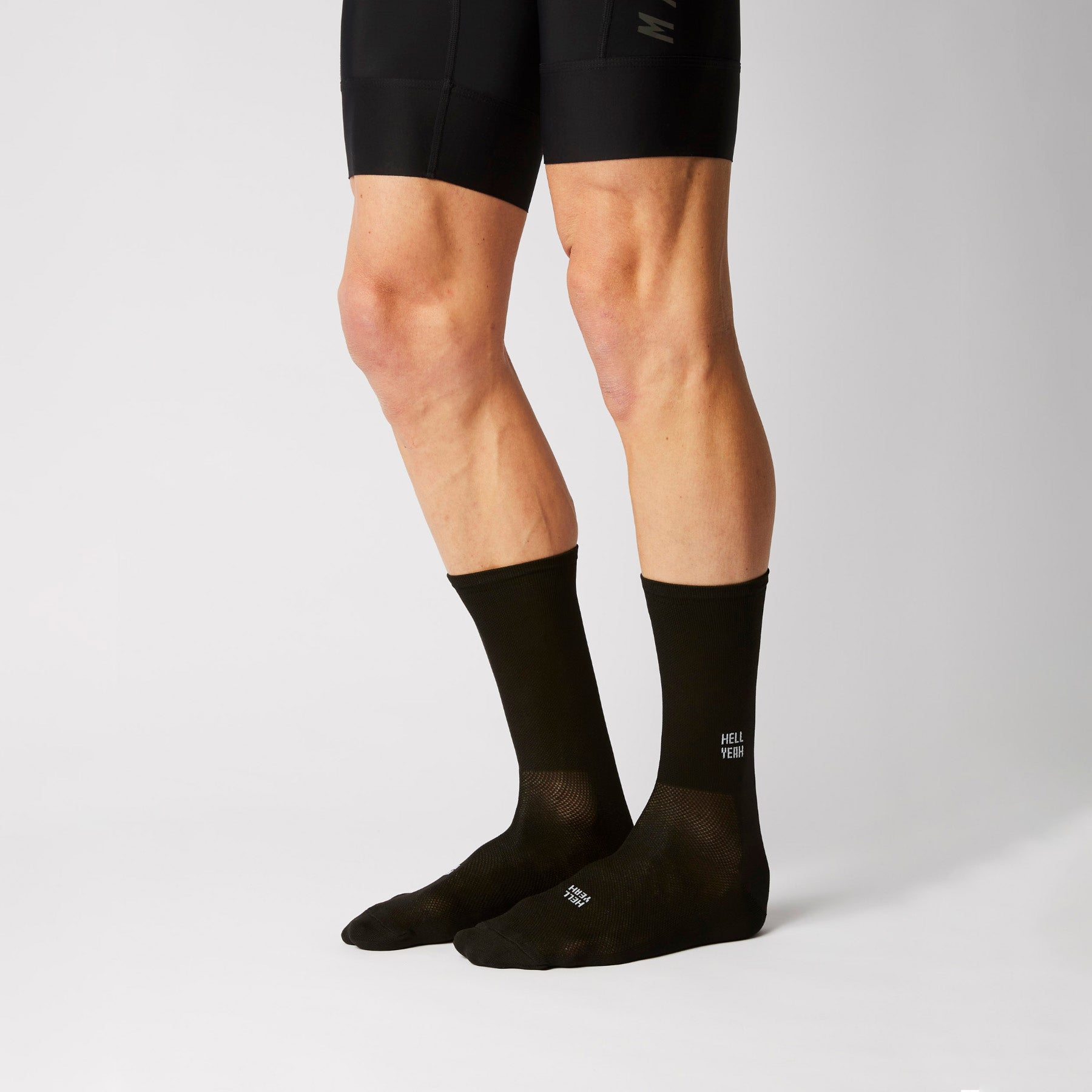 Fingerscrossed Classic Iconic Hell Yeah Socks - Black – Le Club