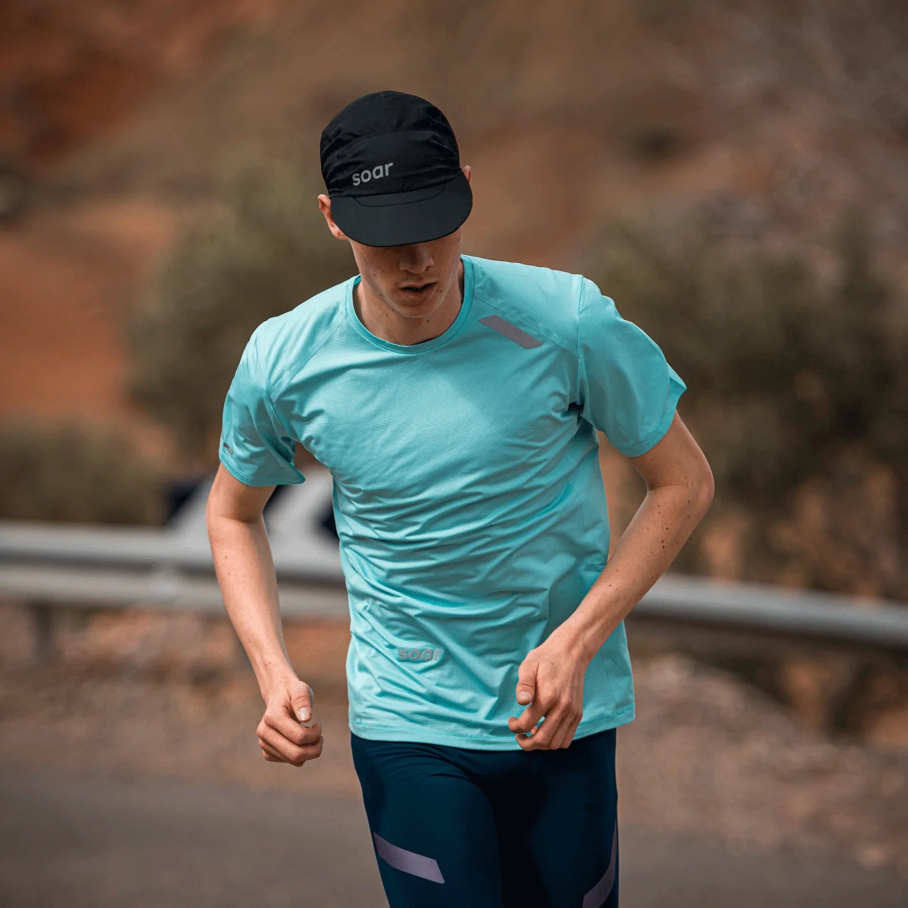 Soar Run Cap - Navy – Le Club