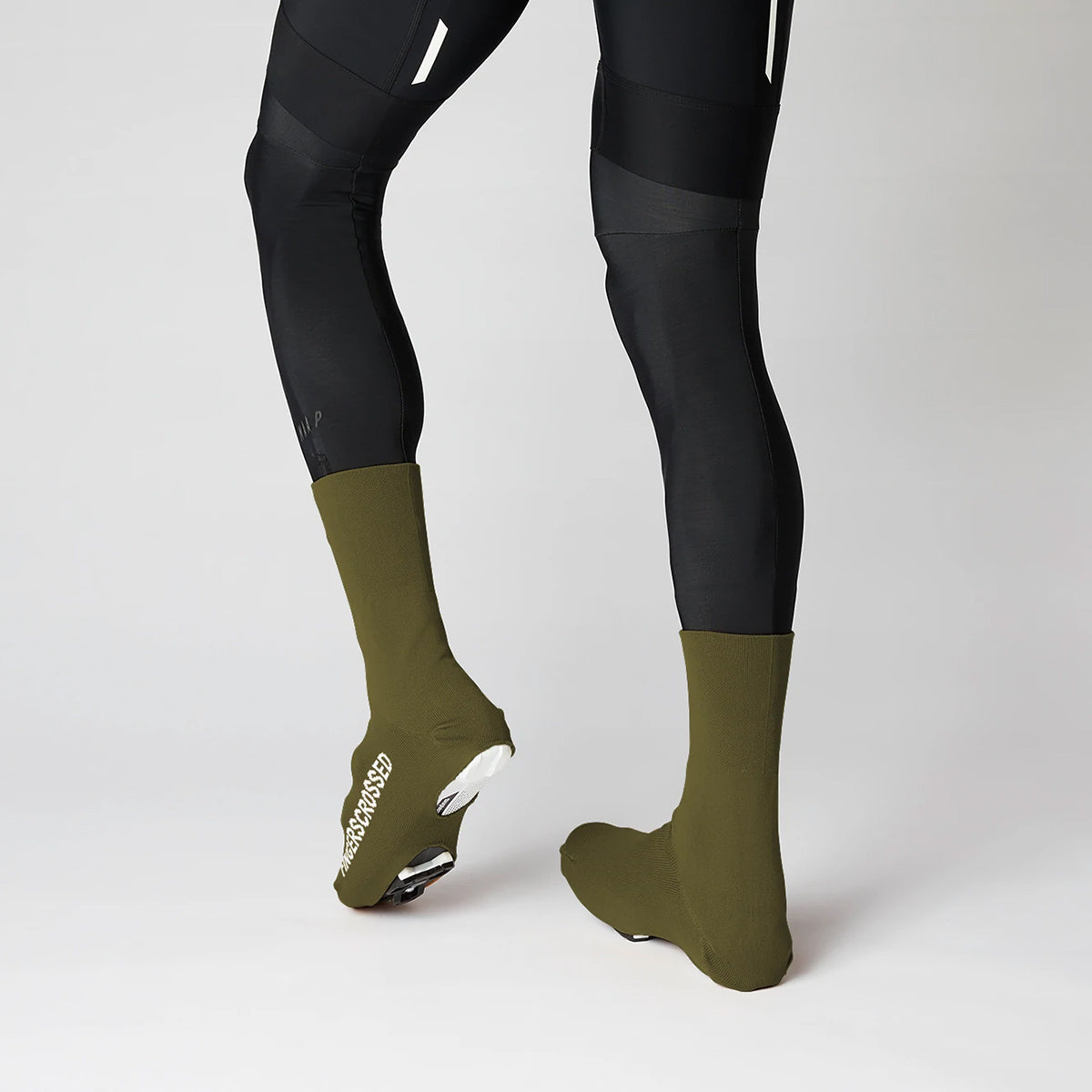 FINGERSCROSSED OVERSOCKS - OLIVE – Le Club