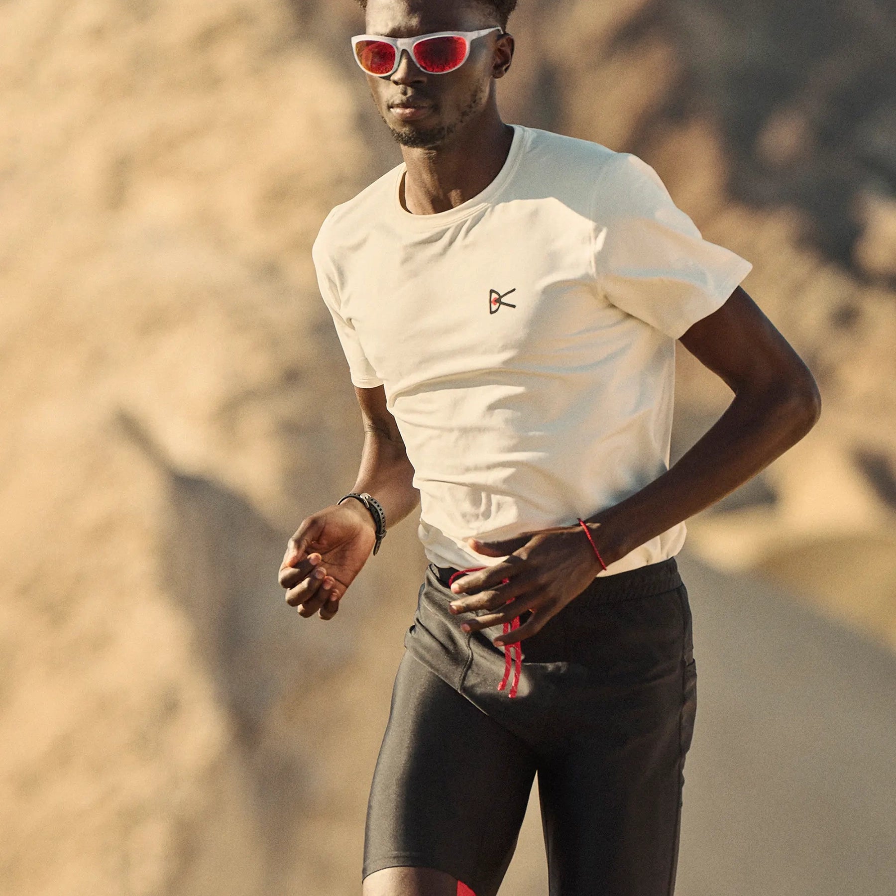 District Vision Lightweight Short Sleeve Tee - Lunar White – Le Club