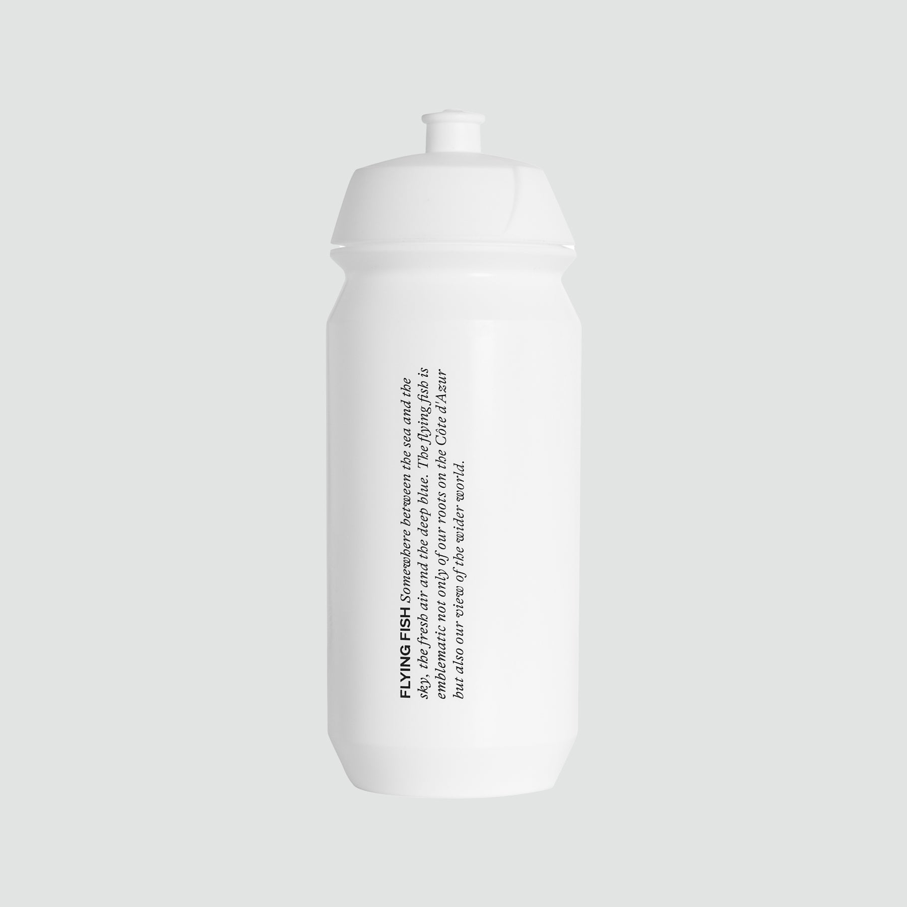 Café du Cycliste Flying Fish Bidon - White – Le Club