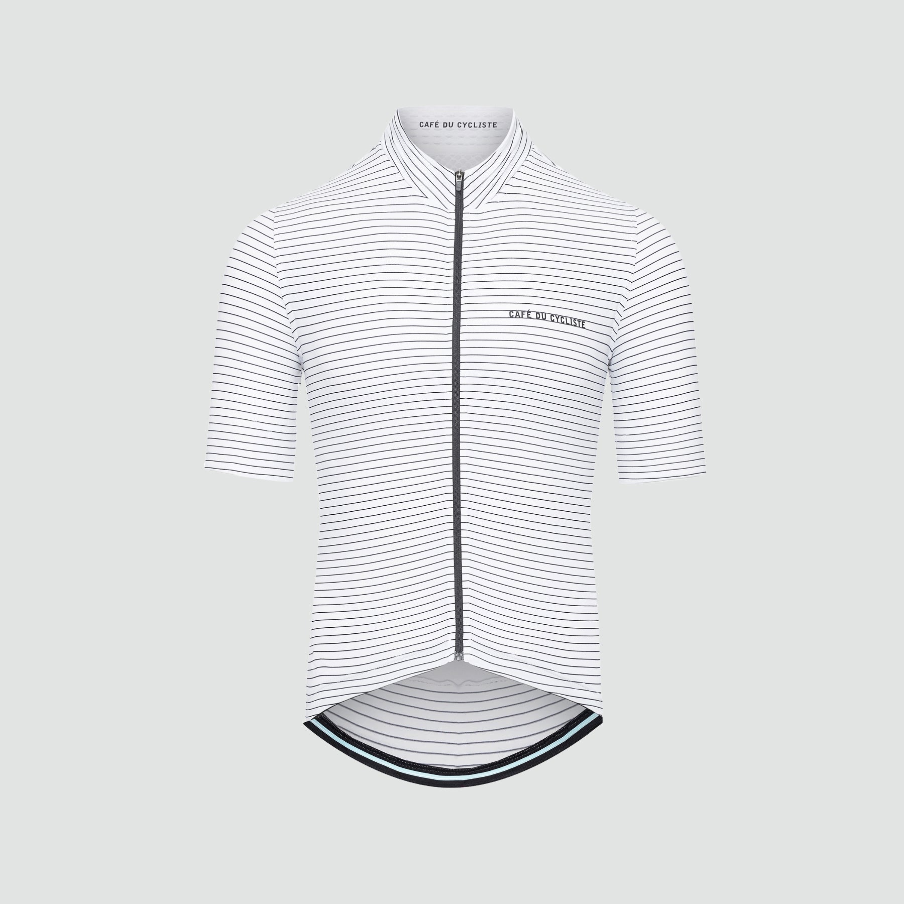 Café du Cycliste Men's Francine Jersey - White – Le Club