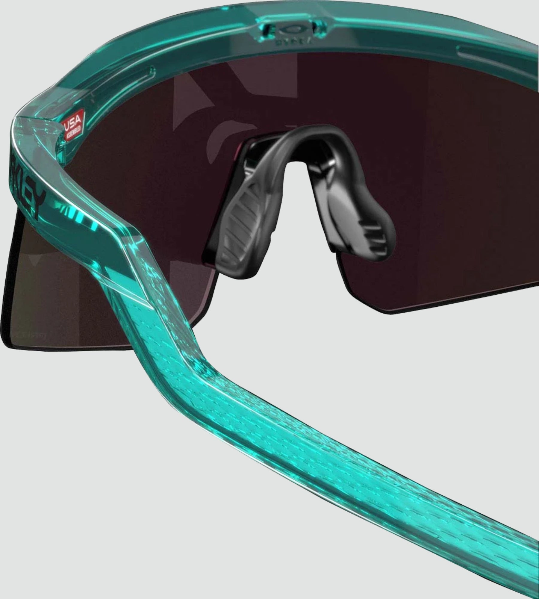 Oakley Hydra Sunglasses - Trans Artic Surf/PRIZM Sapphire – Le Club