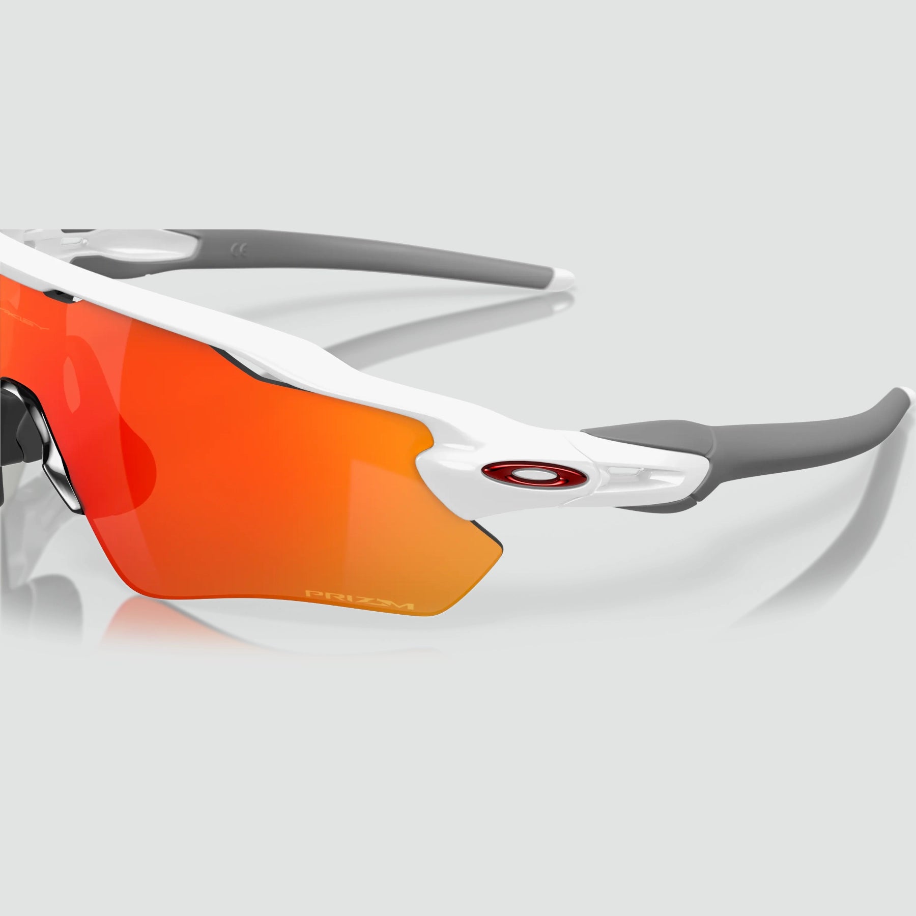 Oakley Radar Ev Path Sunglasses - Polished White PRIZM Ruby Iridium ...