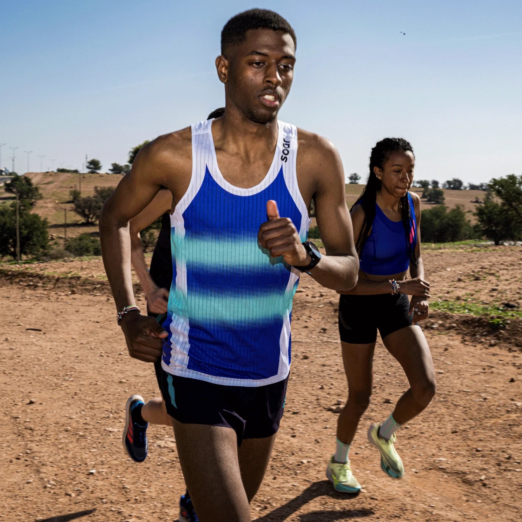 Soar Men's Race Vest - Multi – Le Club