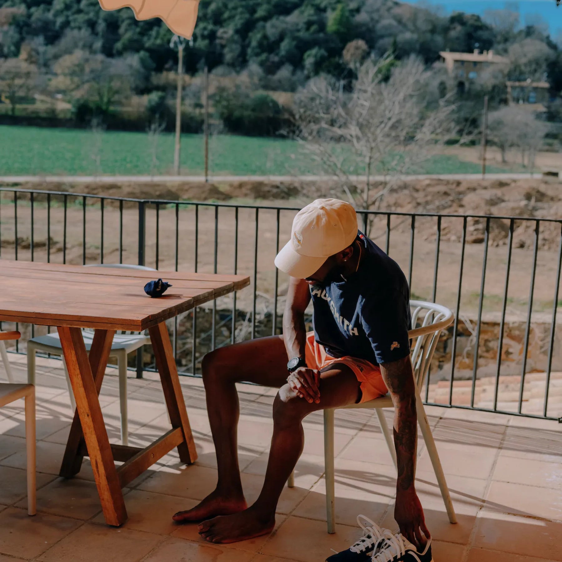 Tracksmith Tracksmith Hat - Sash/Ivory – Le Club