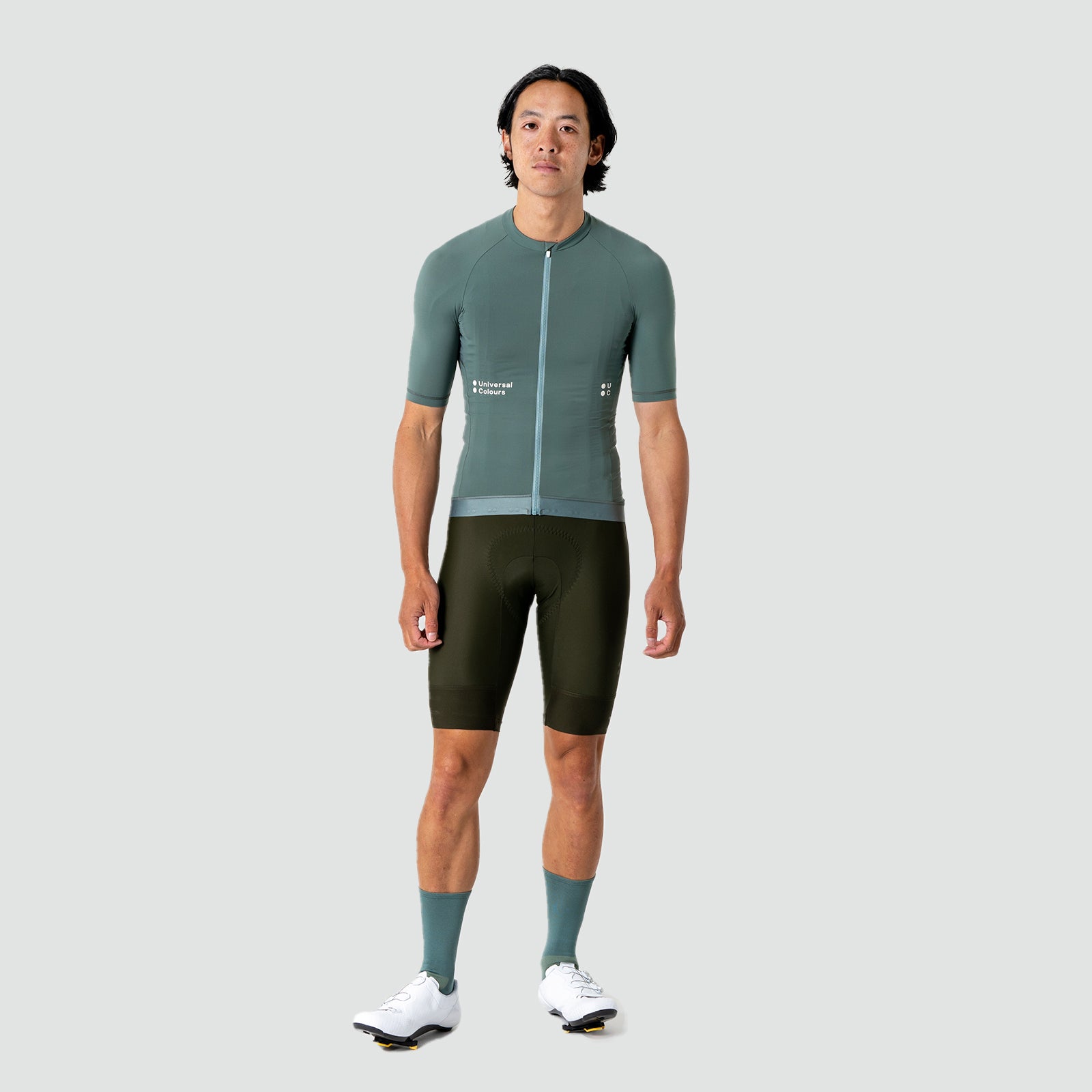 Universal Colours Mono Short Sleeve Jersey - Green Daze – Le Club